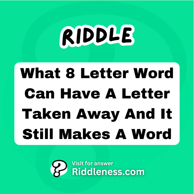 Word Riddles (With Answers) - Riddleness