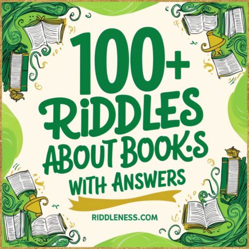 100+ Riddles About Books With Answers - Riddleness