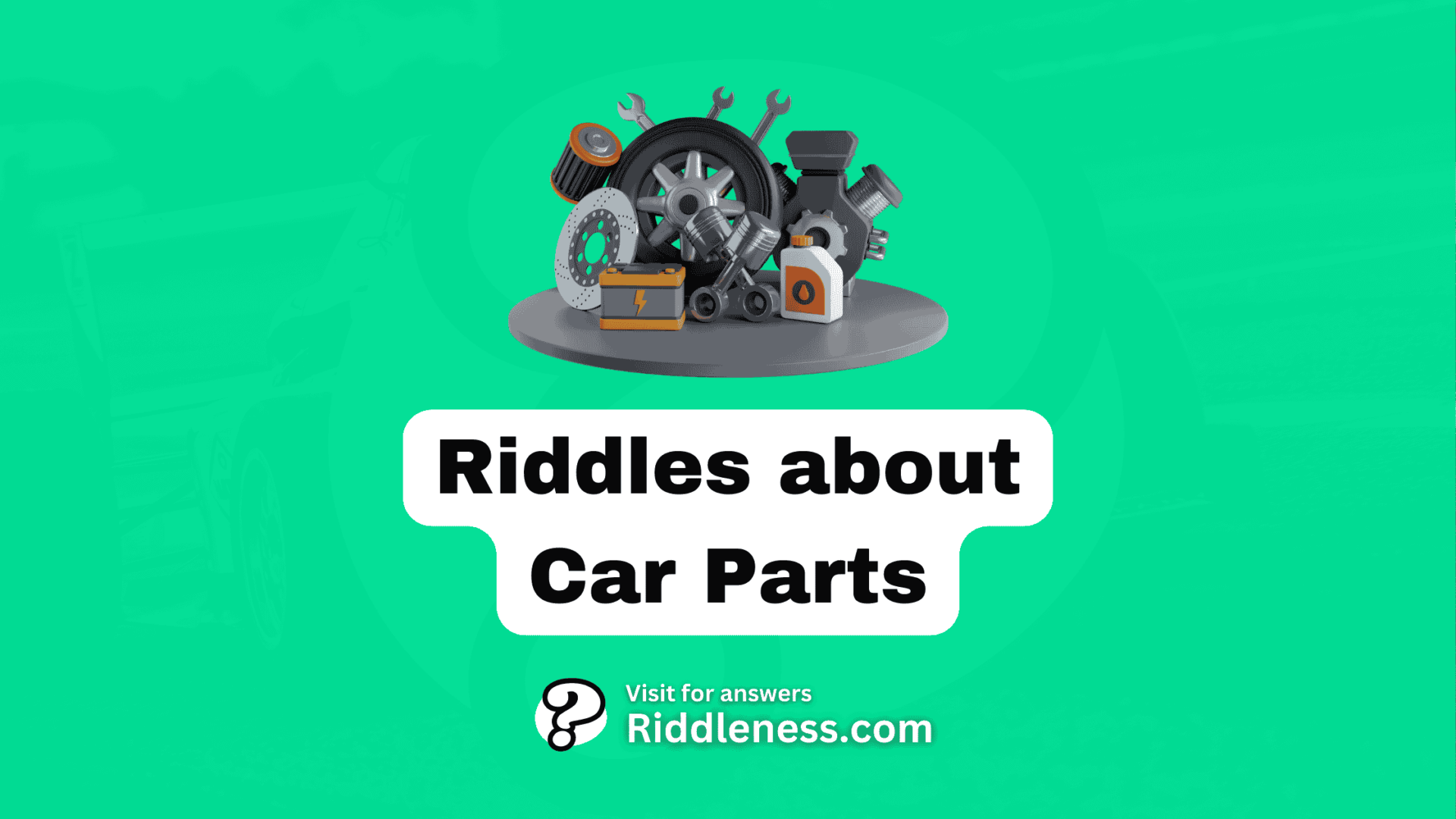 100+ Riddles About Cars With Answers - Riddleness