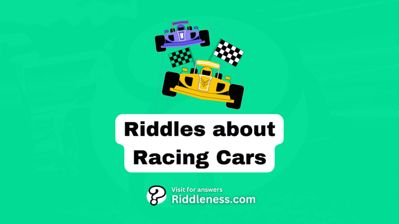100+ Riddles About Cars With Answers - Riddleness