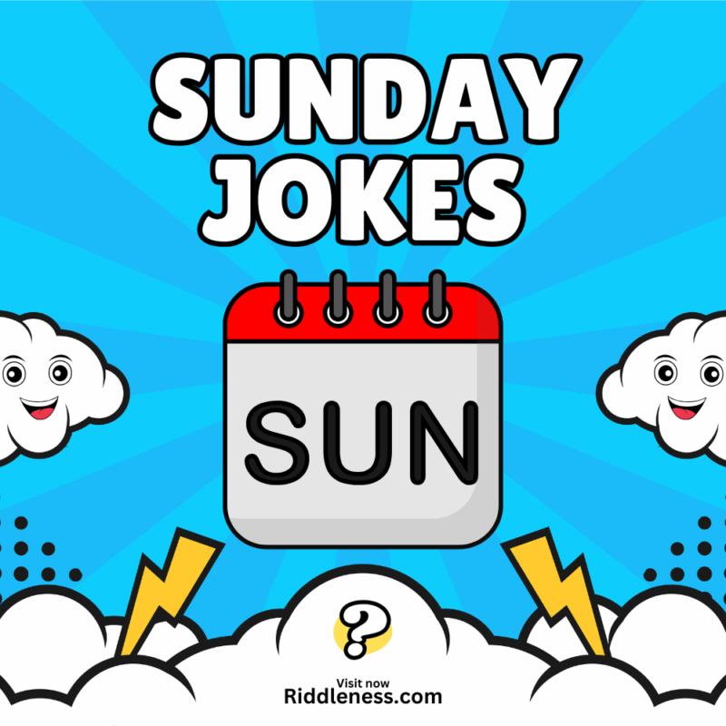 100+ Sunday Jokes – Chill, and Laugh Through the Lazy Day - Riddleness
