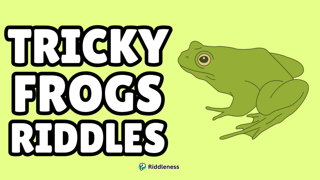 100+ Riddles About Frogs (With Answers) - Riddleness